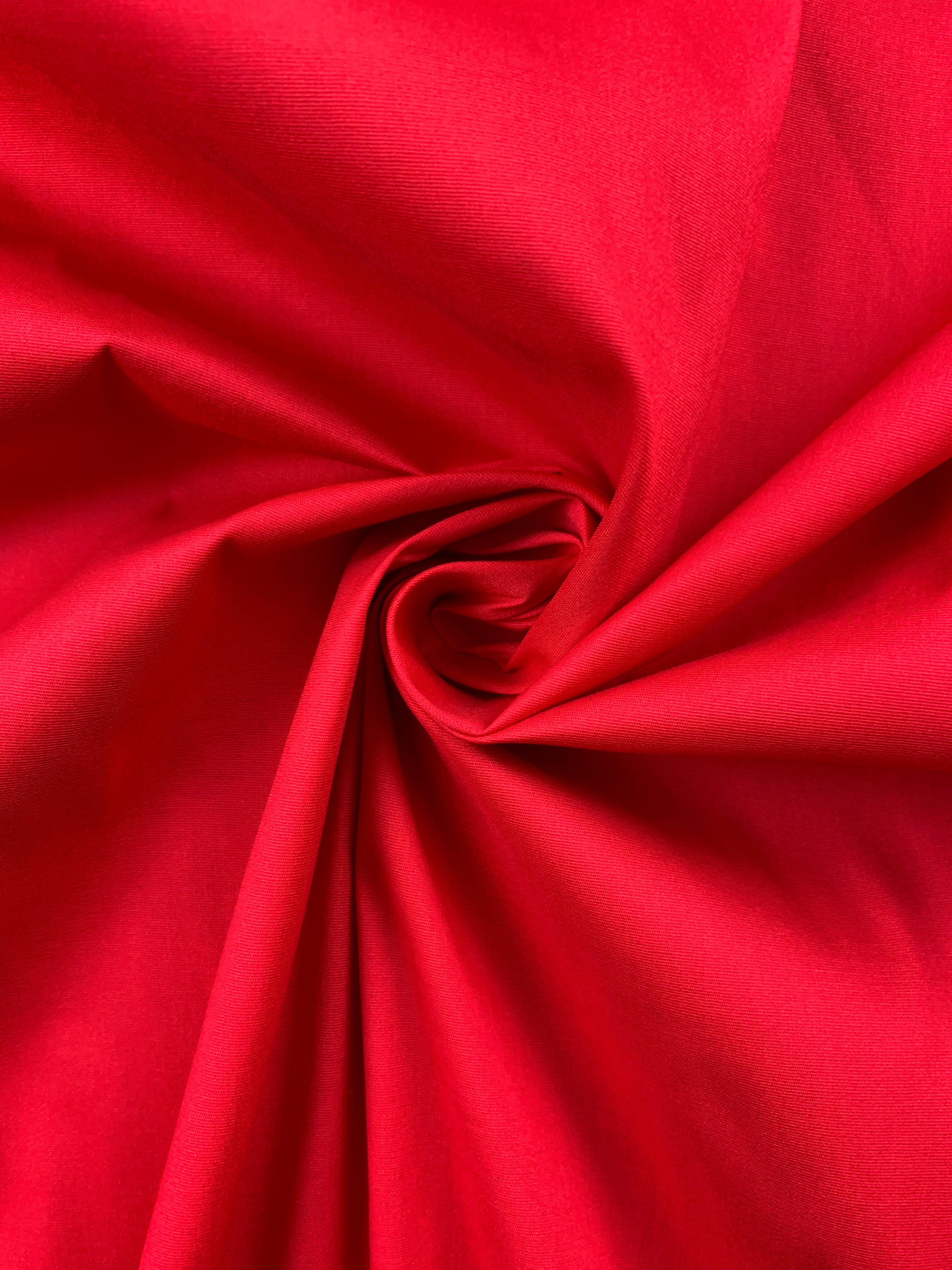 Stretch Cotton Poplin