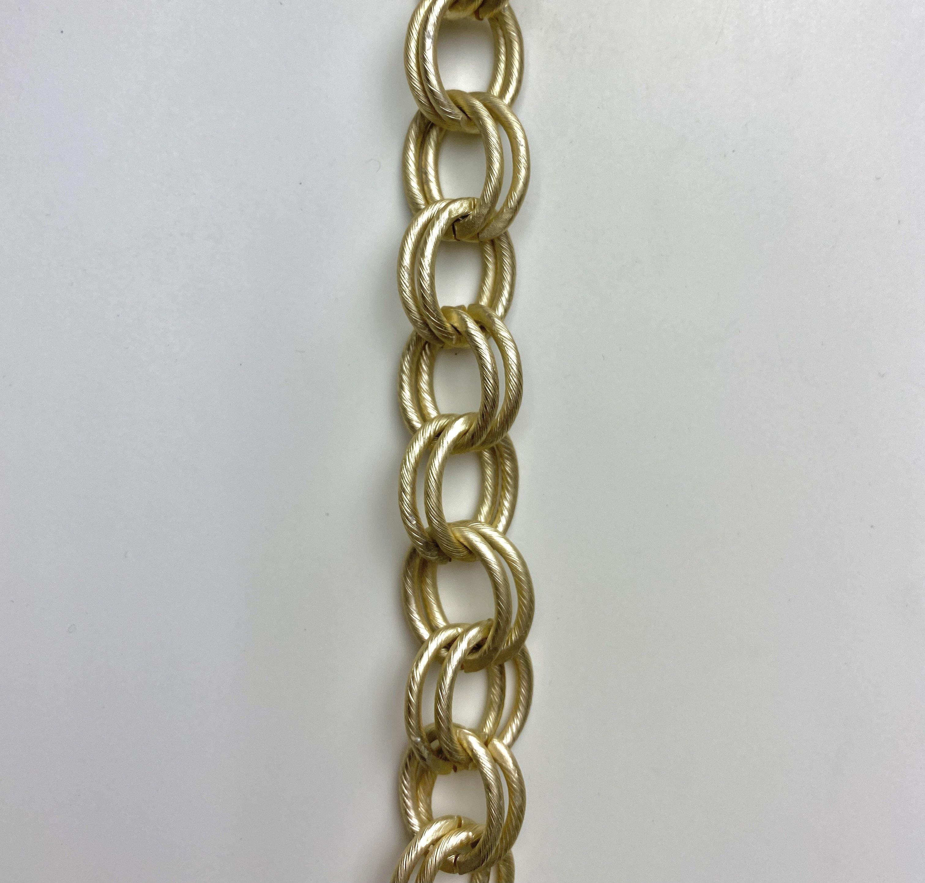 Double Linked Gold Chain